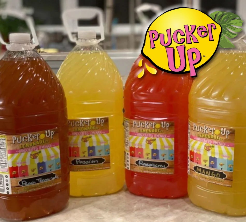 Lemonade Gallons – Pucker Up Lemonade
